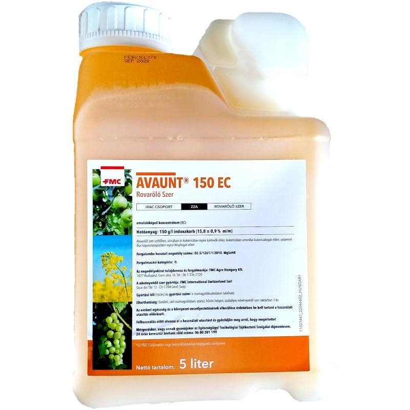 Rovarölő szer : AVAUNT 150 EC (5l) | * * *Agro-Store valós készlet ...